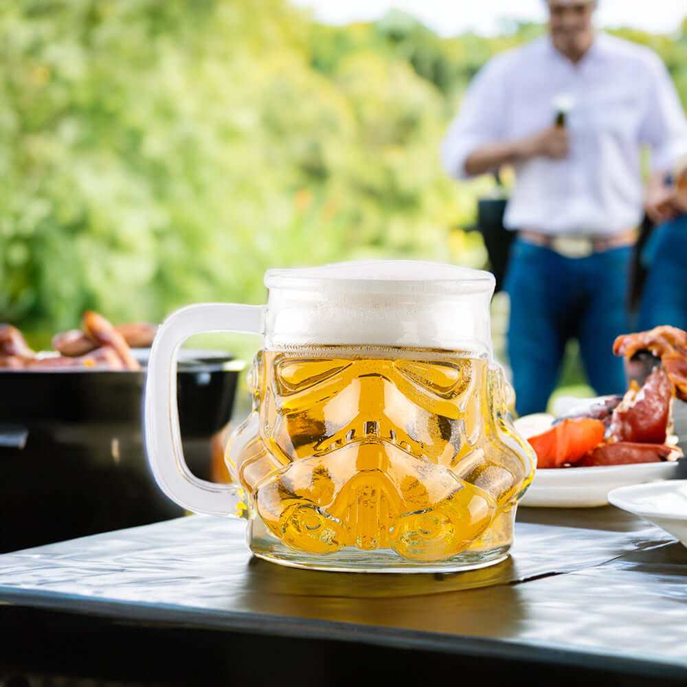 Stormtrooper Beer Glass: World's First Exclusive — Thumbs Up!