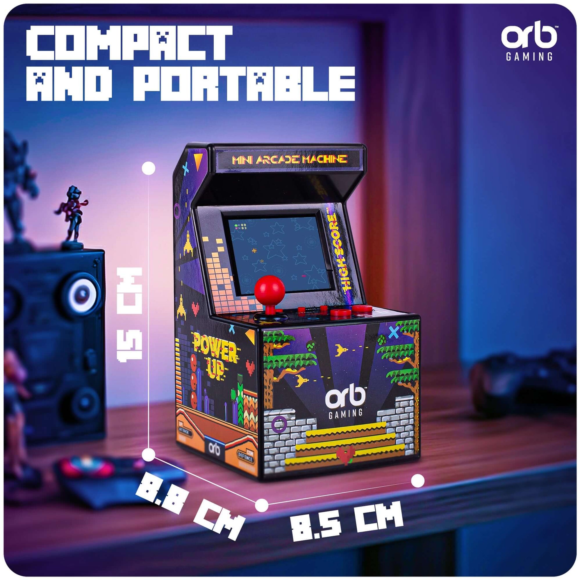 Orb - Retro Mini Arcade Machine (300 Games) — Thumbs Up!