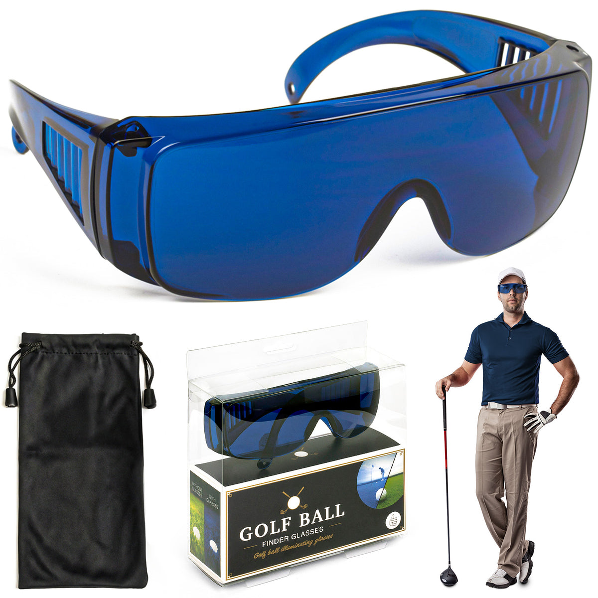 Golf Ball Finder Glasses (Classic Edition) | Thumbs Up!