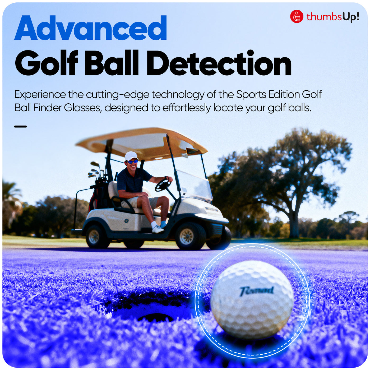 Golf Ball Finder Glasses - Essential Golf Accessory — Thumbs Up!