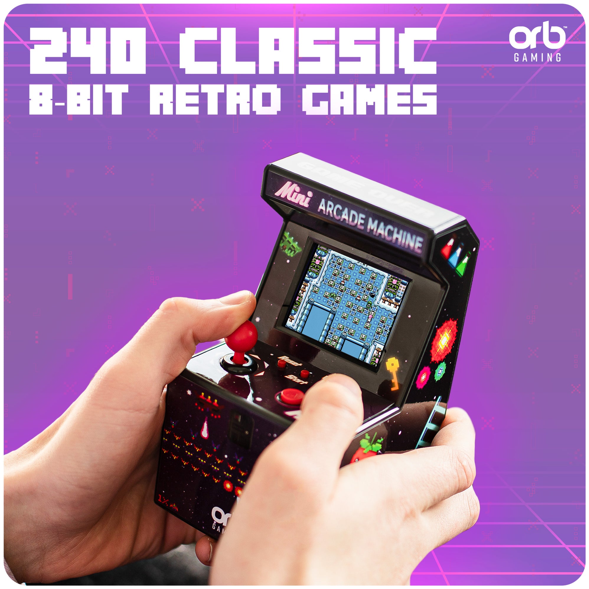 Orb - Retro Mini Arcade Machine(240-in-1 Games) | Thumbs Up!