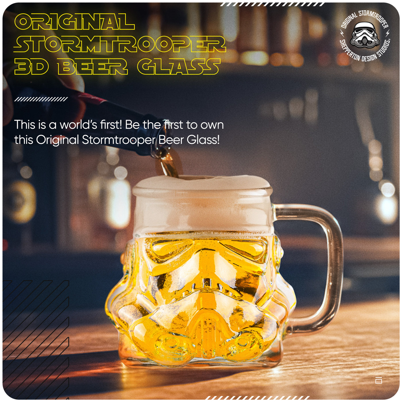 Original Stormtrooper Beer Glass - 1 Pint — Thumbs Up!