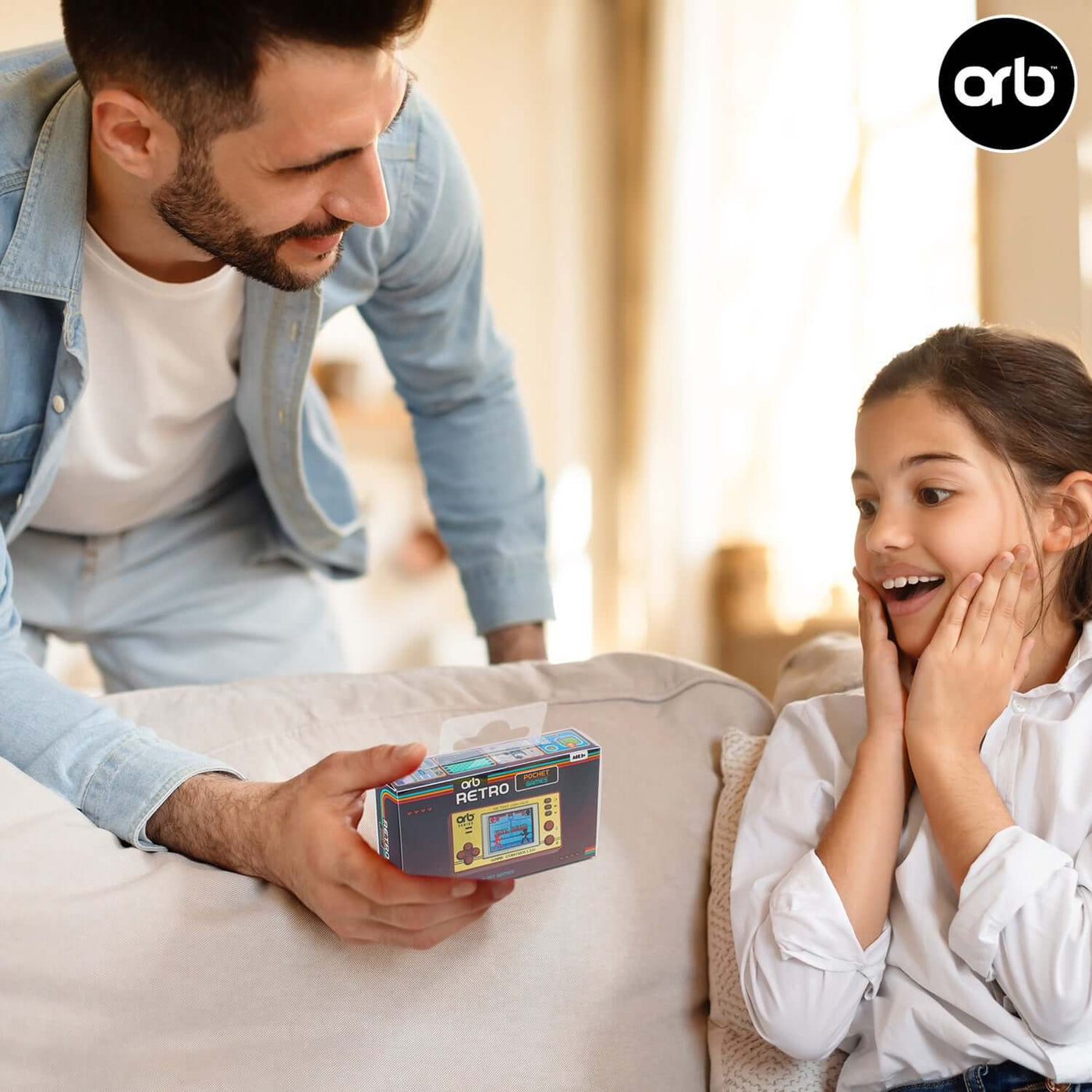 Orb - Mini Handheld Game Console | 150 Retro Games — Thumbs Up!