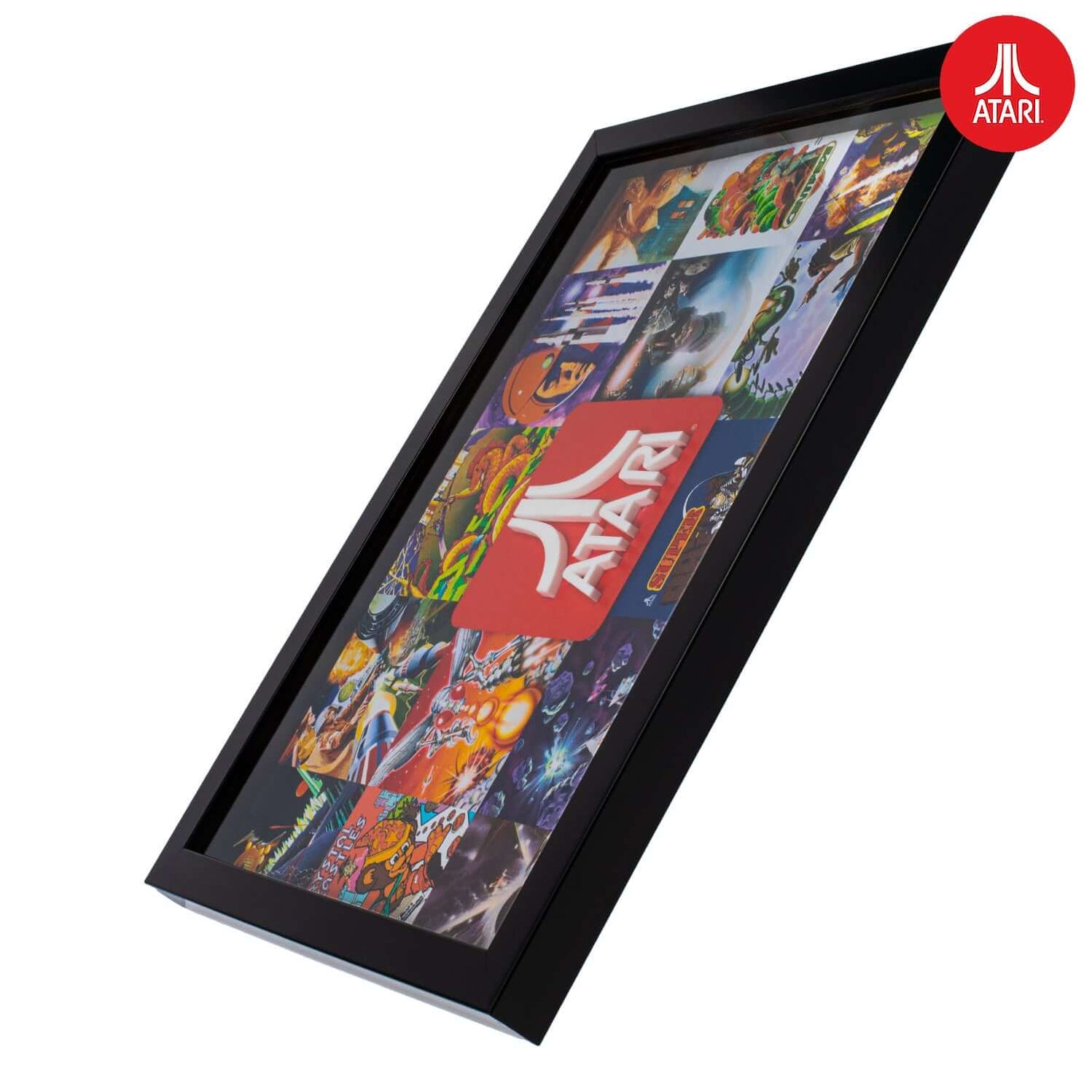 Official Atari Games 3D Wall Art | Vintage Gaming Decor — Thumbs Up!