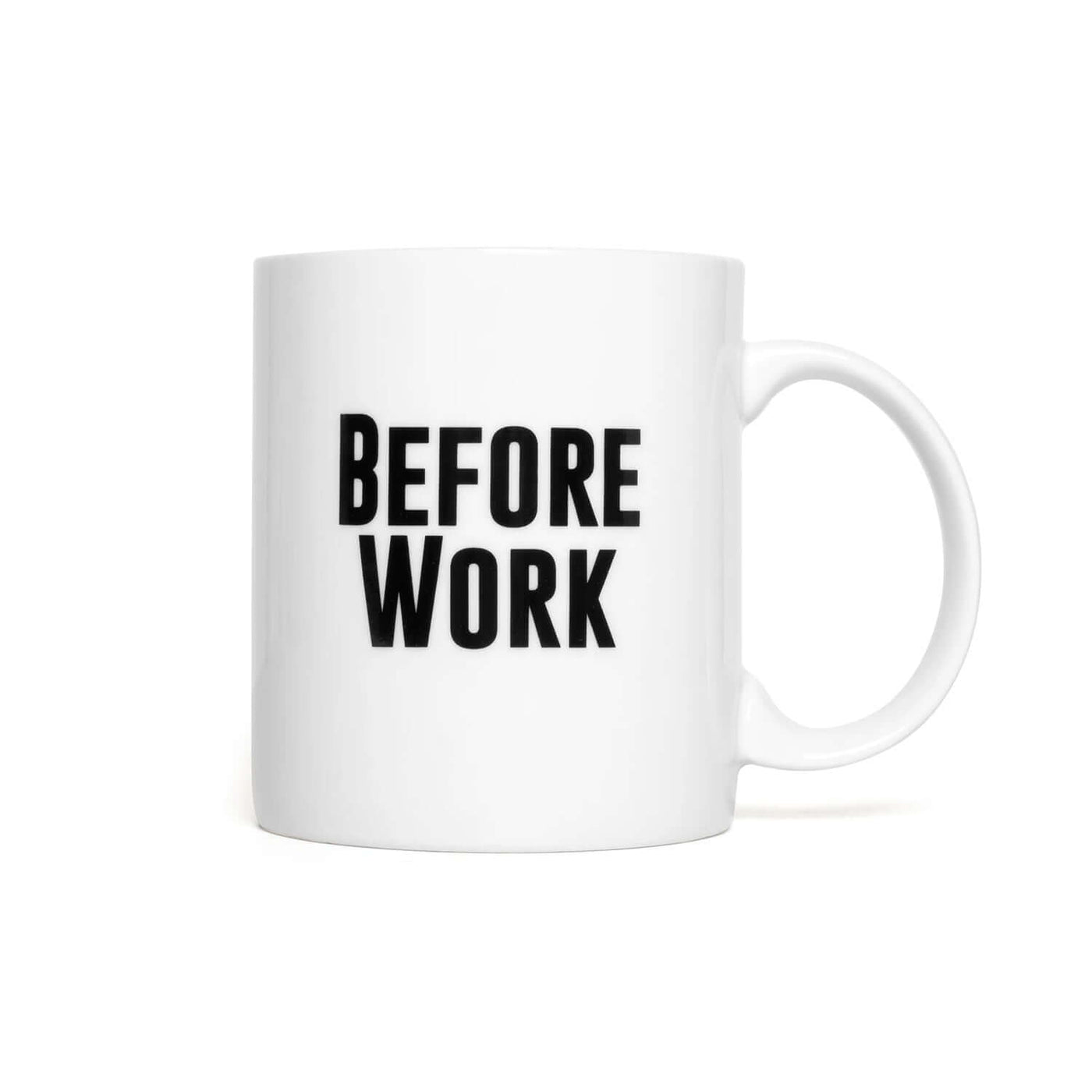 Before Work Mug & After Work Wine Glass | Thumbs Up!