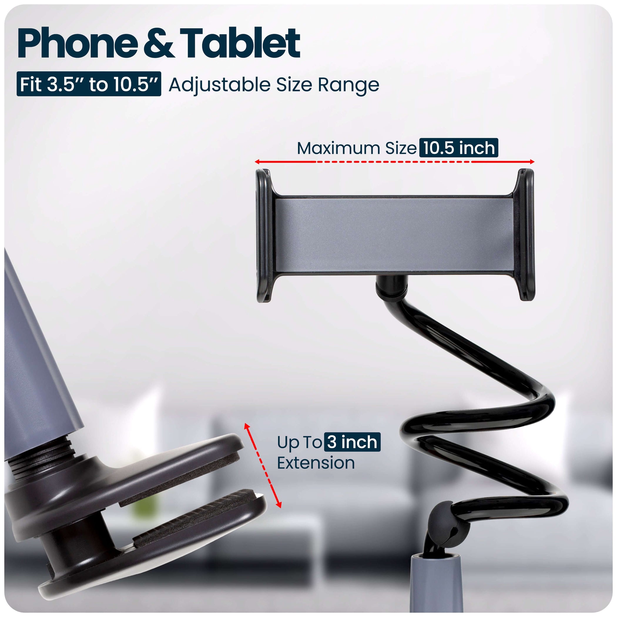 Lazy Arm II - Smartphone & Tablet Holder — Thumbs Up!