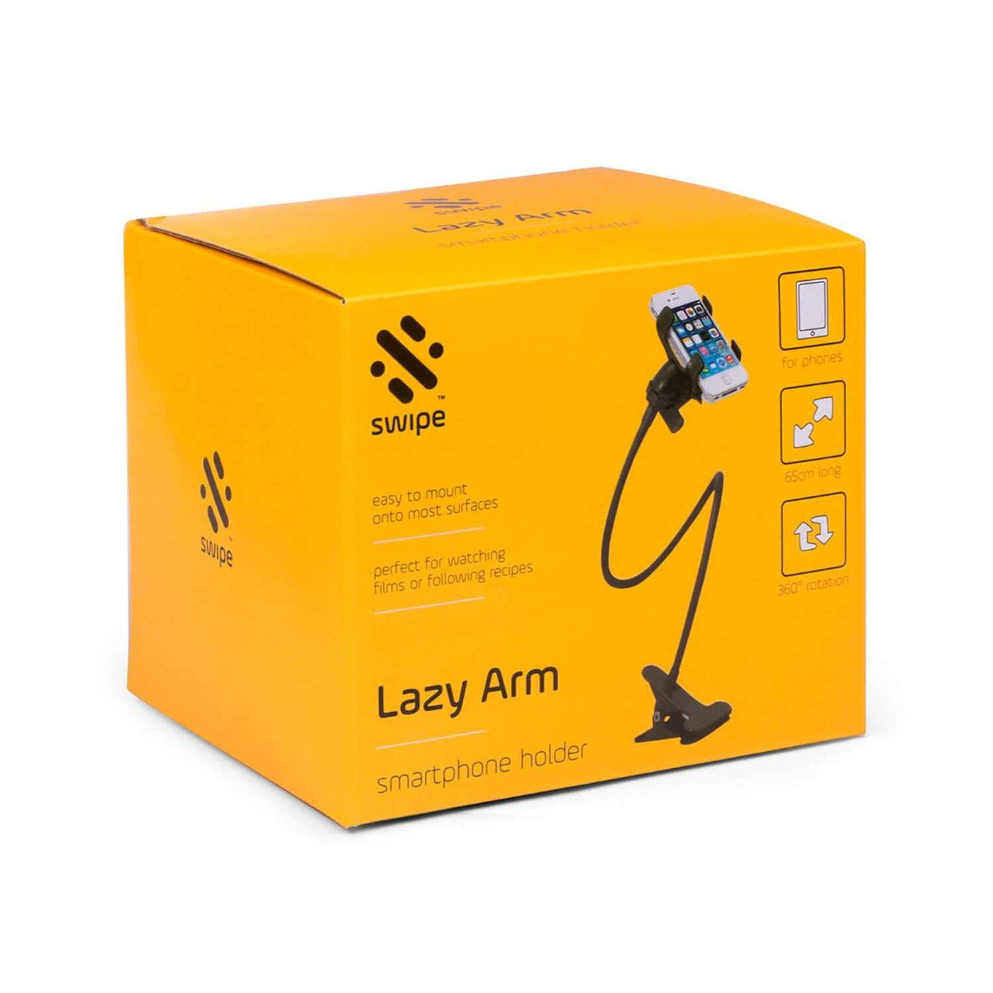 Lazy Arm Smartphone Holder: Compatible with All Devices — Thumbs Up!