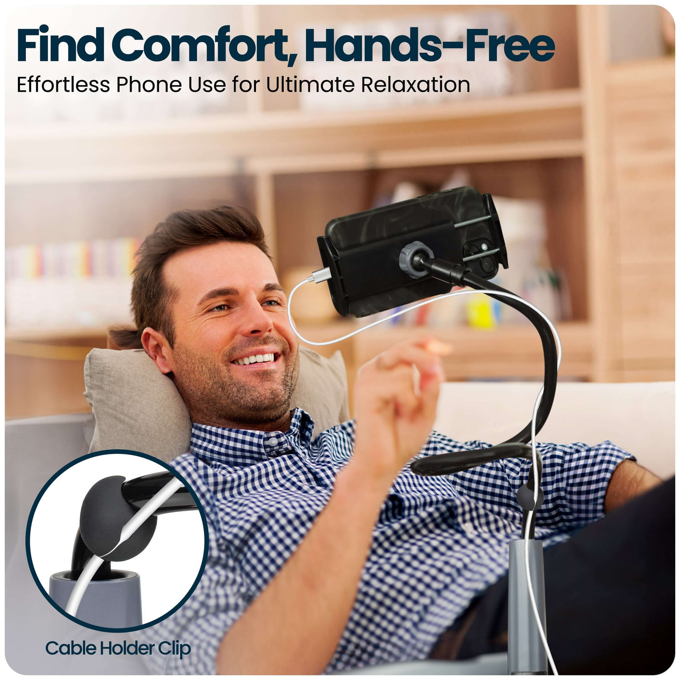 Lazy Arm II - Smartphone & Tablet Holder — Thumbs Up!