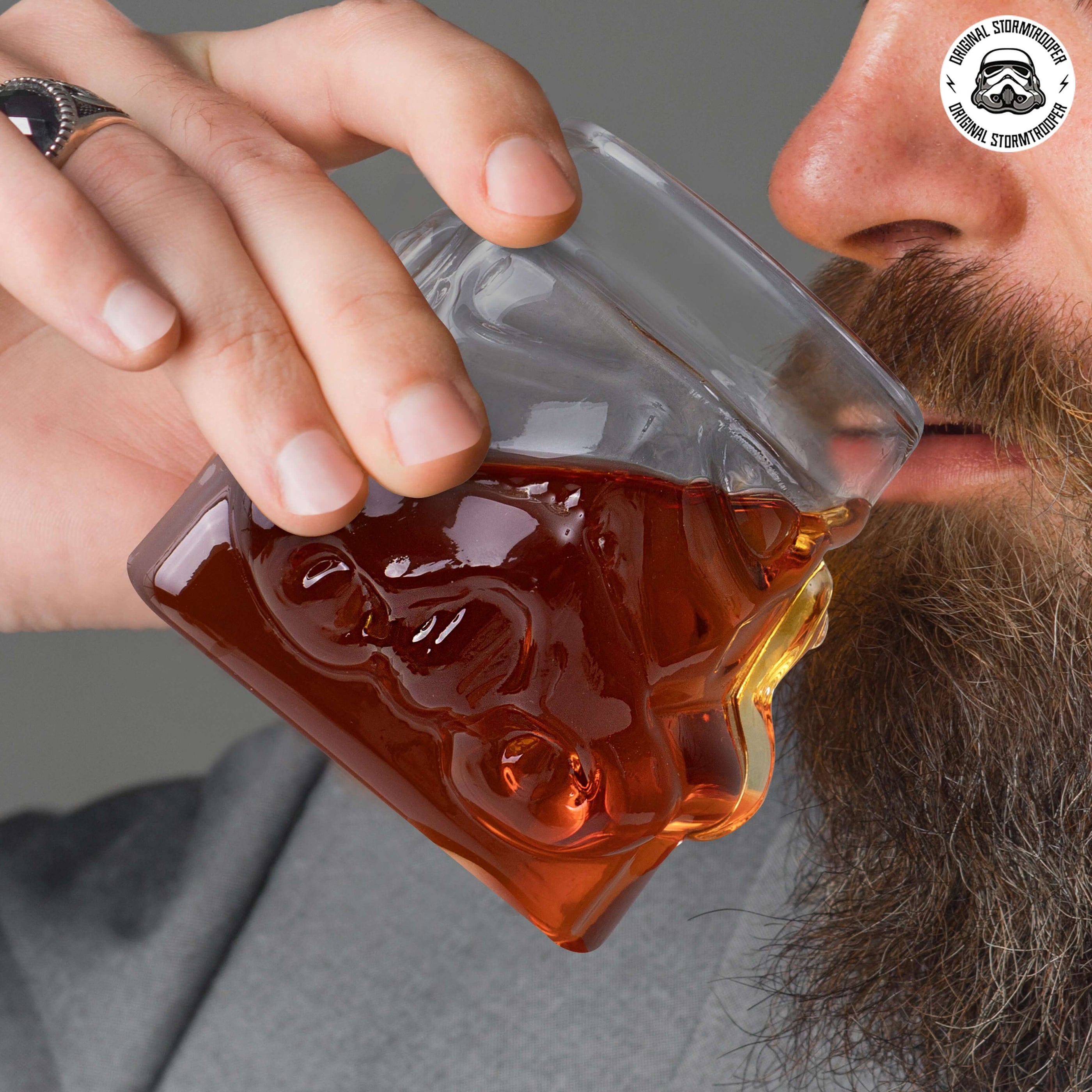 Original Stormtrooper 3D Whisky Glass (Set of 2) — Thumbs Up!