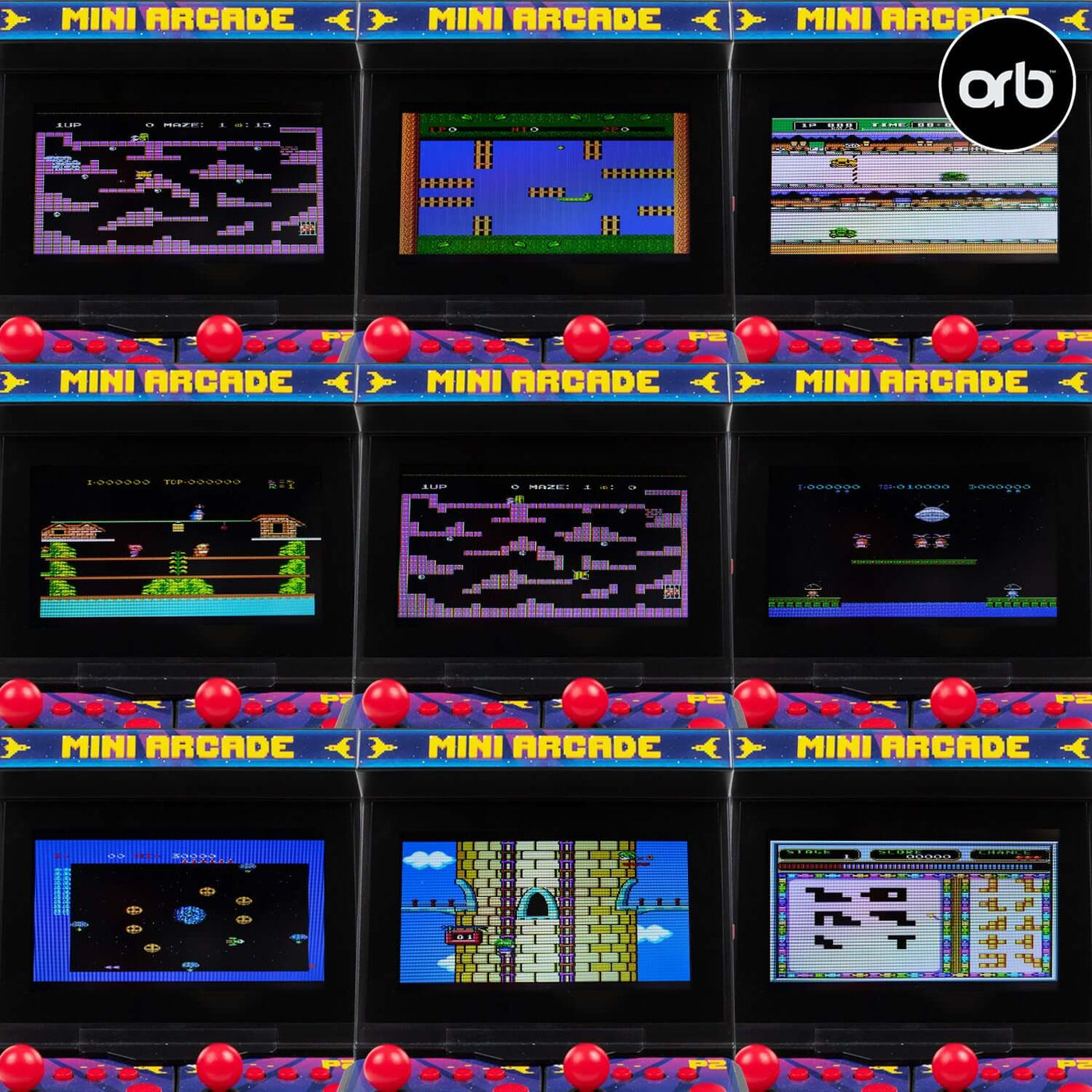 Orb - Retro Mini Arcade Machine: 2 Player | Thumbs Up!