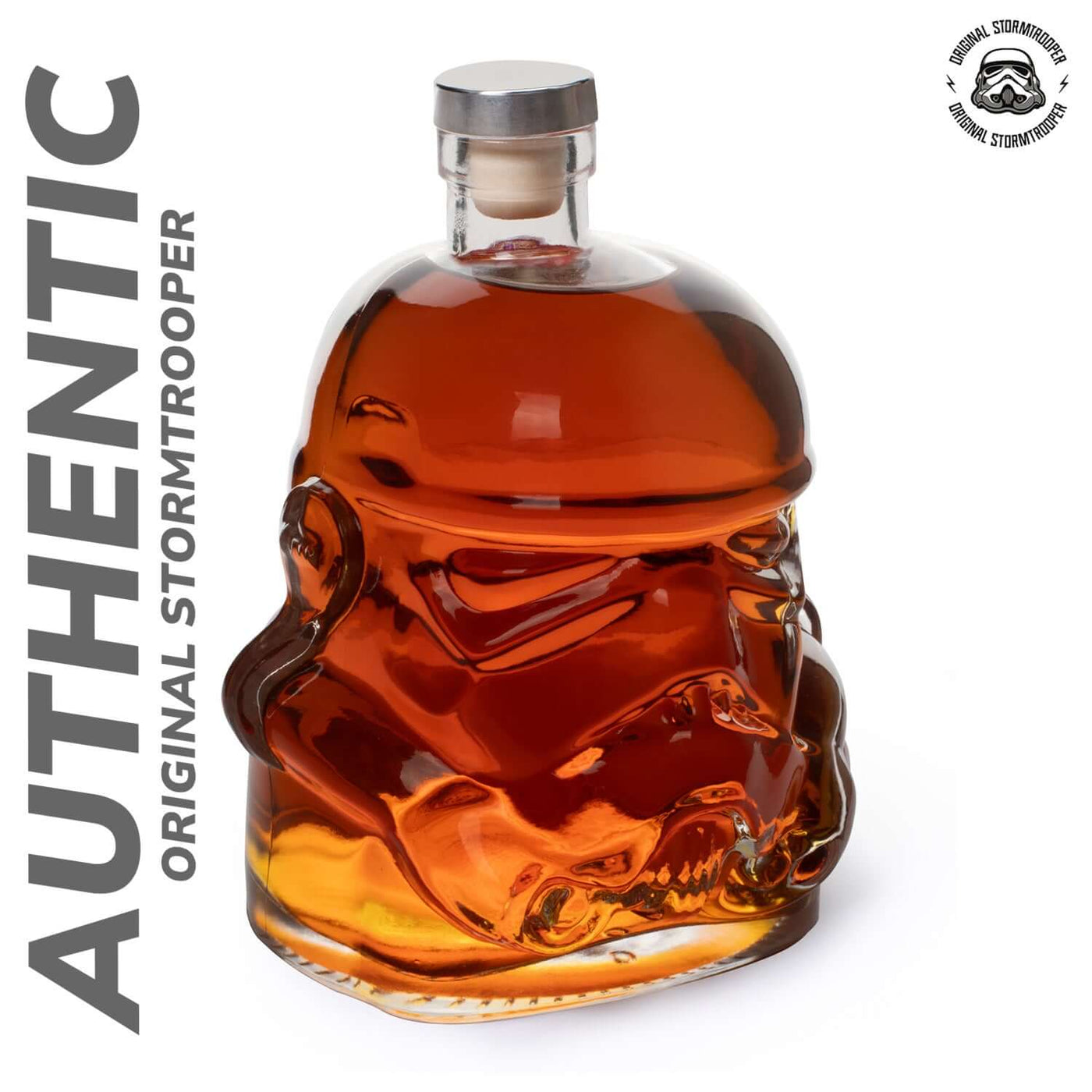 Original Stormtrooper Decanter: Ideal Gift for Whisky Lovers — Thumbs Up!