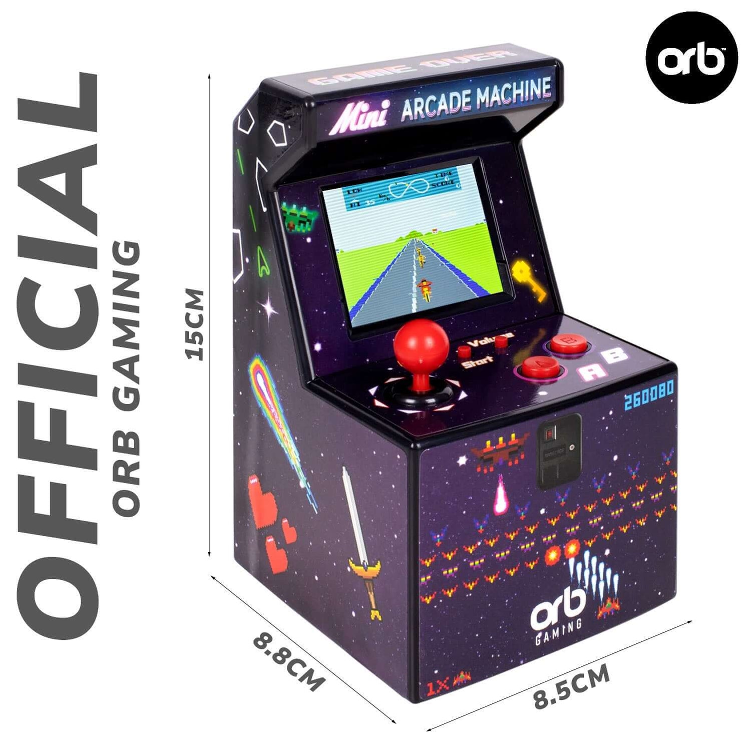 Orb - Retro Mini Arcade Machine(240-in-1 Games) | Thumbs Up!