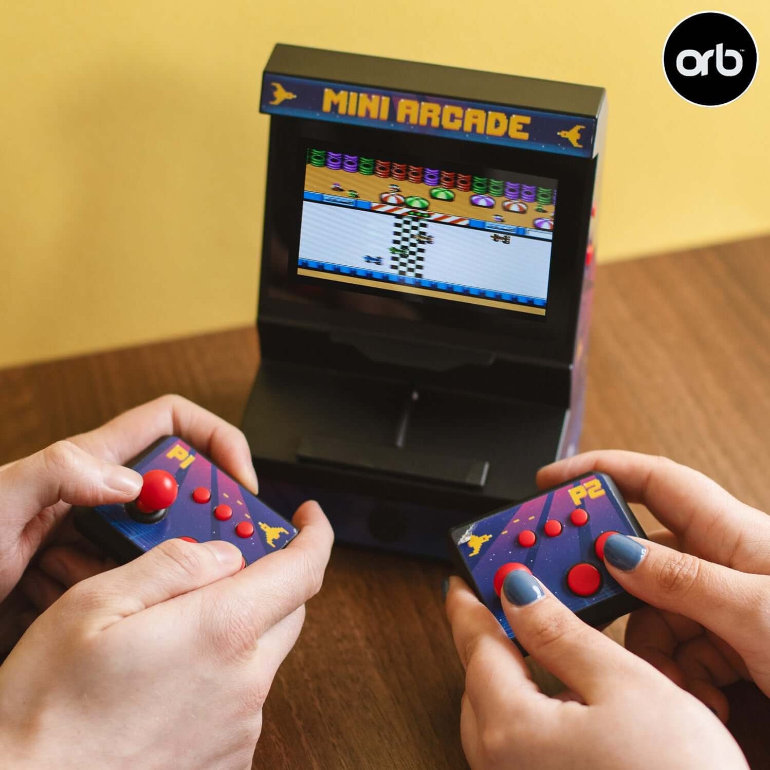 Orb - Retro Mini Arcade Machine: 2 Player | Thumbs Up!